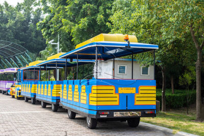 Trackless Train Rides | FRP Carriages | Mall & Park Business