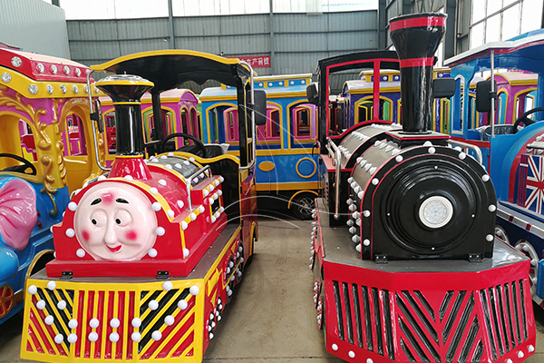 Kids Outdoor Train | Backyard | Electric | Run on Track or Road