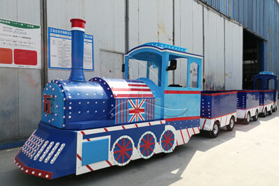 British Customized Union Jack Train | Fair | Festival | Family Outing